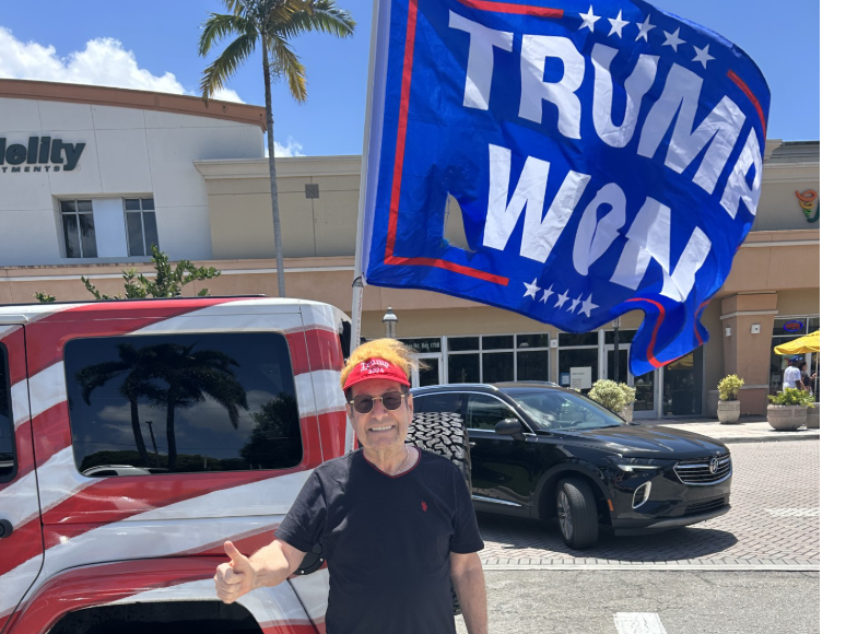 Anti-Trump rally in Boca Raton draws hundreds of protesters