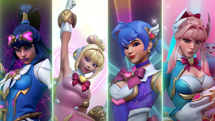 Magical Girls are Coming to Overwatch 2: DokiWatch and Mercy Mythic Weapons