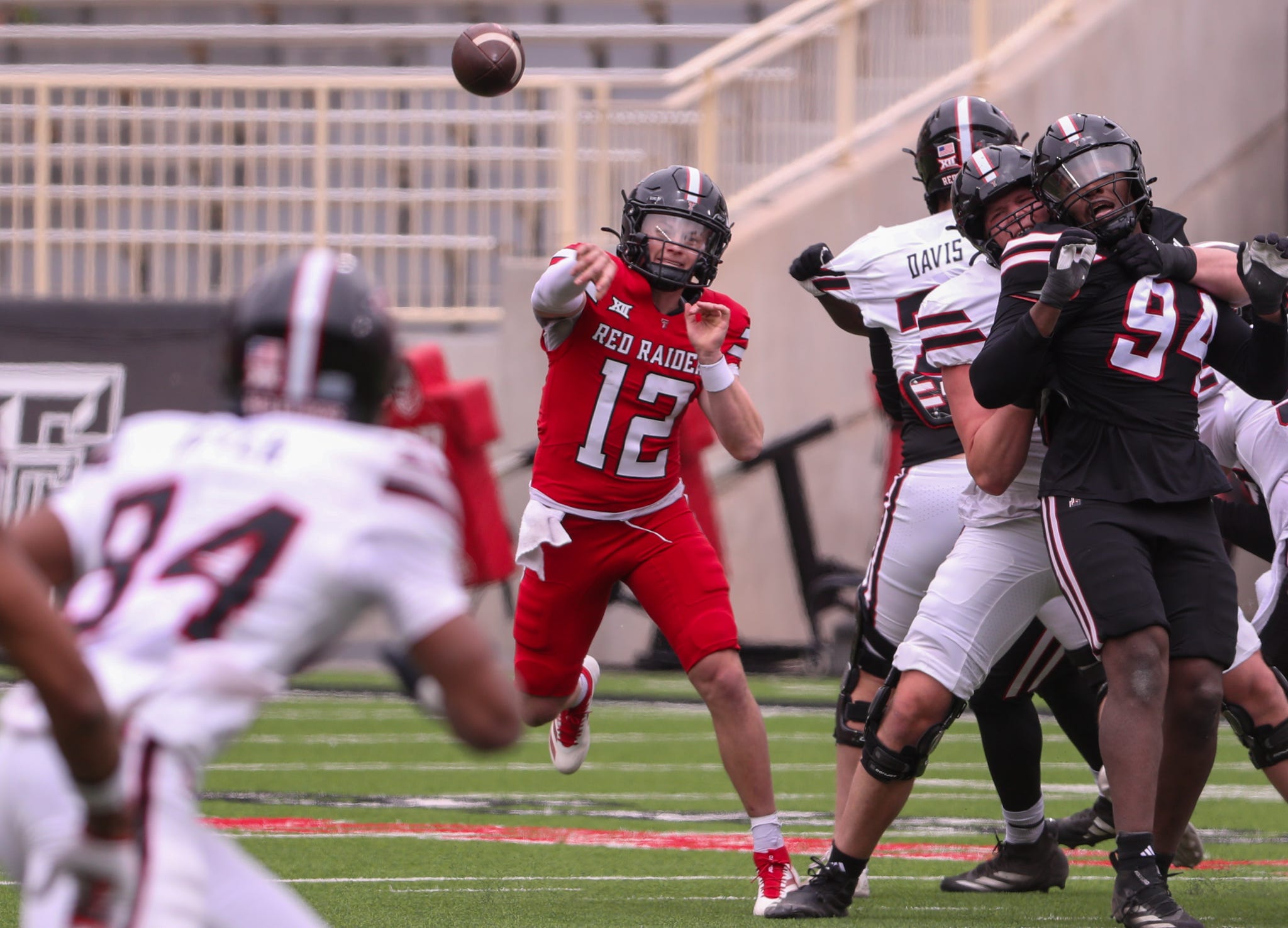 Mitch Griffis throws 2 TDs in Texas Tech football spring game