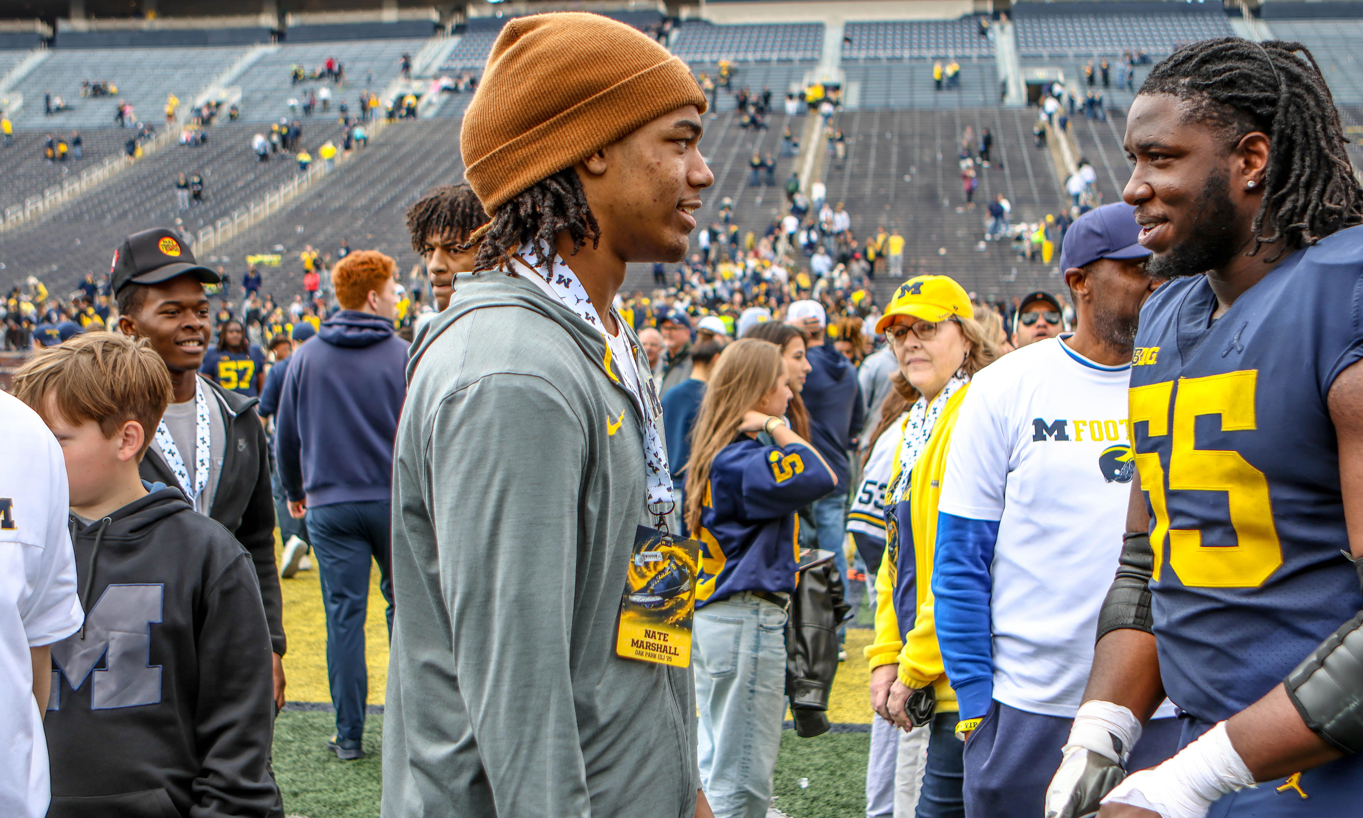 Michigan’s freshmen, led by Nate Marshall, Chase Taylor, shine in 2025 ...