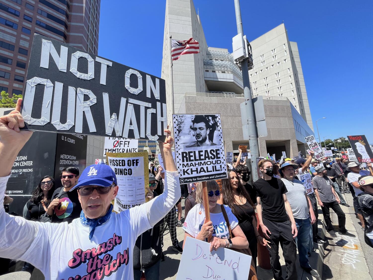 Anti-Trump protesters rally again in cities across the country
