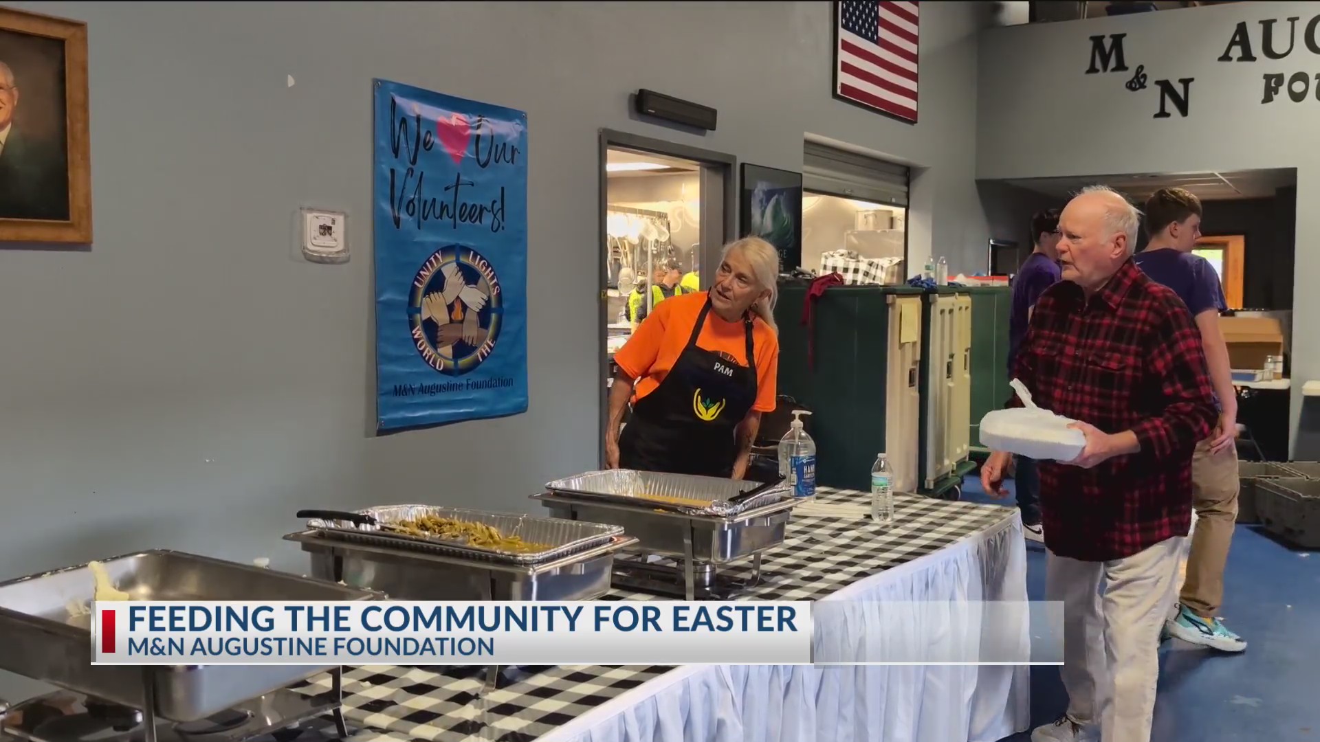 M&N Augustine Foundation hosts community meal event before Easter