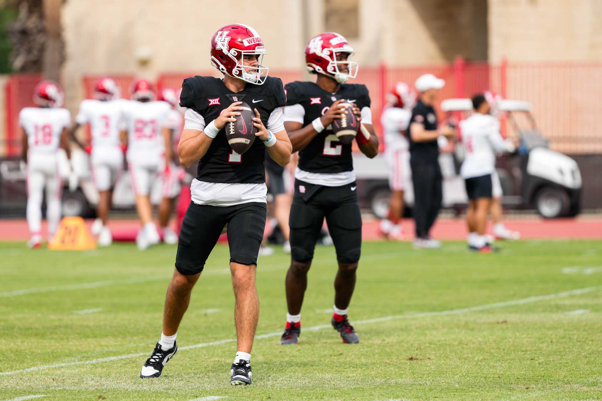 New Houston quarterback Conner Weigman is healthy and so is outlook for ...