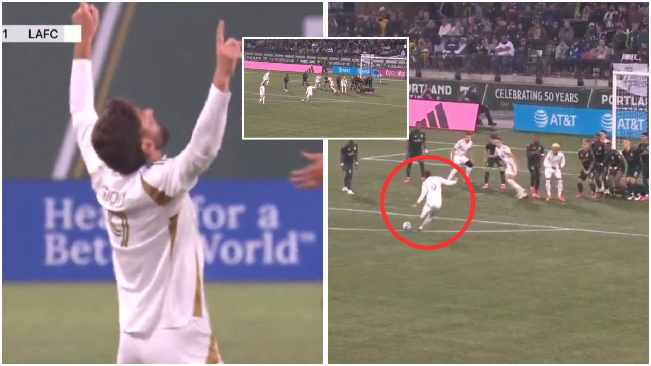 WATCH: Olivier Giroud scores his first MLS goal via an incredible free-kick