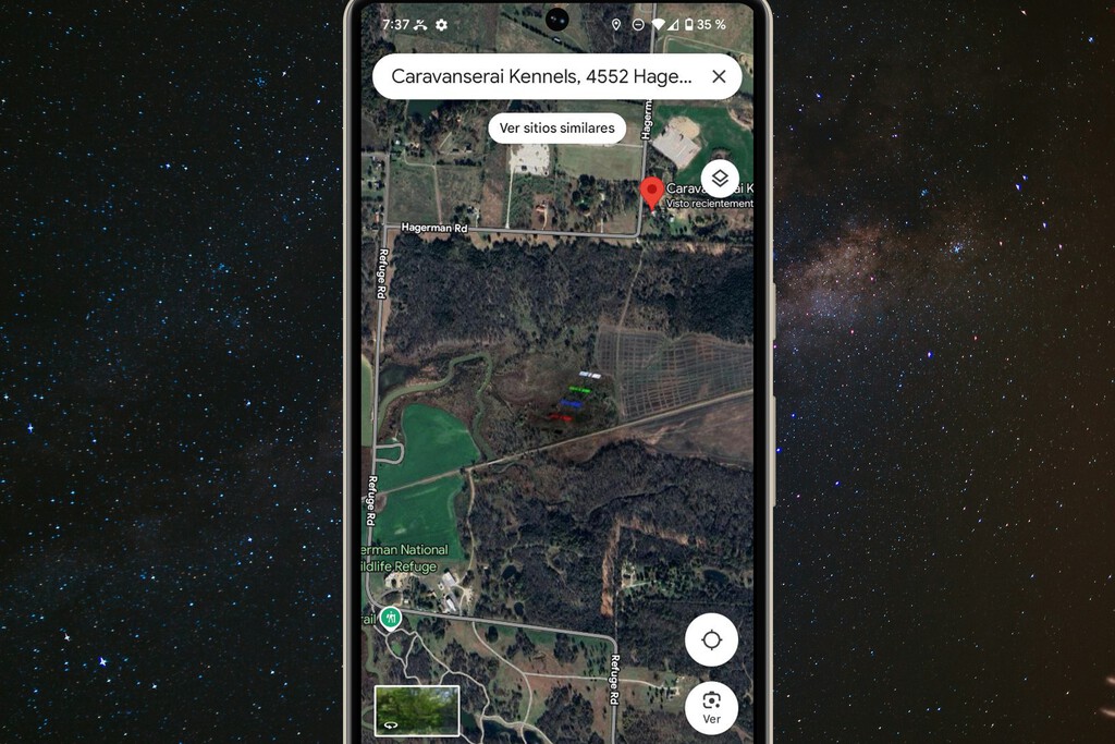 Por primera vez alguien ha encontrado un satélite en Google Maps. Todo ...