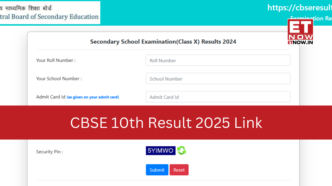 CBSE Class 10th Board Result 2025 Link at results.cbse.nic.in; Steps to ...