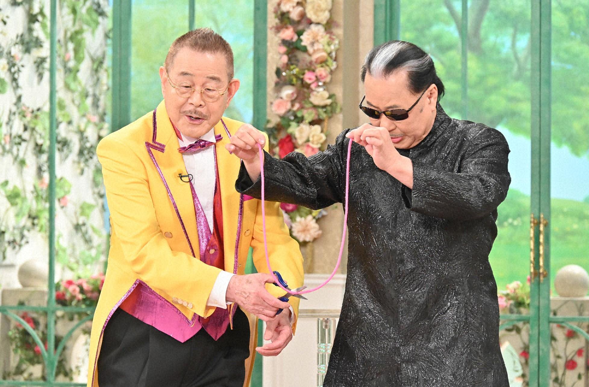 Mr.マリック＆マギー司郎：50年来の親友 苦労時代を経てブレークした共通点も コラボのマジックに徹子さん仰天 「徹子の部屋」で