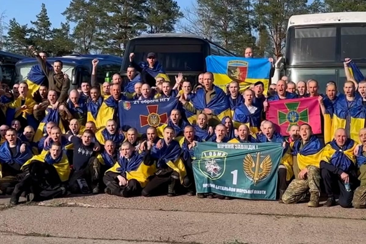 Mass prisoner swap brings emotional homecoming for hundreds of ...