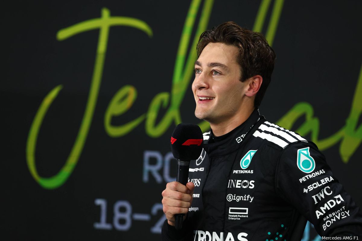 Russell had graag Verstappen-strategie gehad: 'Hadden we niet echt ...