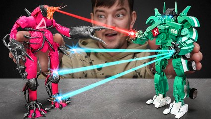 OMG! 🤯 Squid Game… BUT WITH TRANSFORMERS! ⚡🔥 DIY Squid Game Vs ...