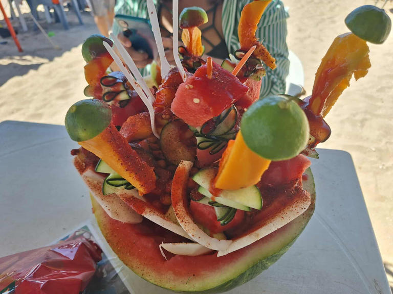 La Sandía Loca es el platillo favorito de los turistas en Kino Nuevo ...