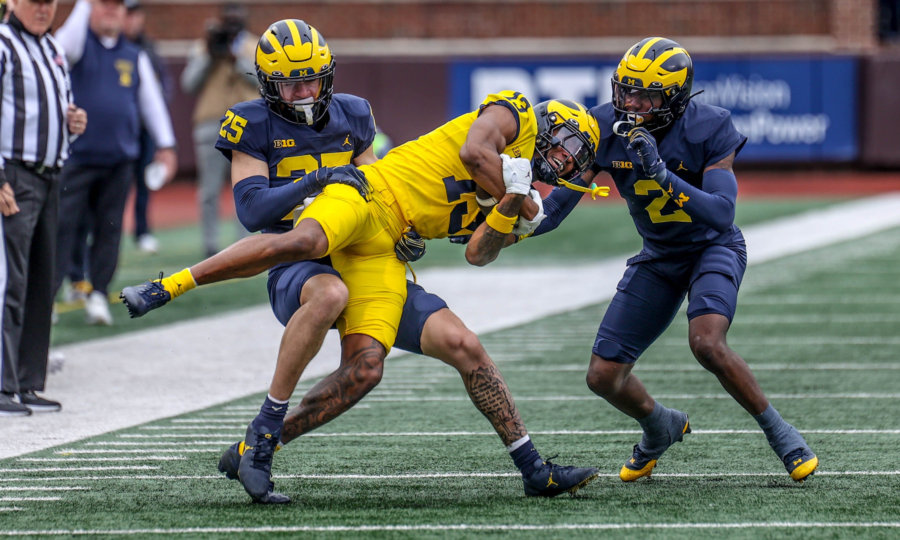 Michigan’s Donaven McCulley, likened to Nico Collins, poised to lead WR ...
