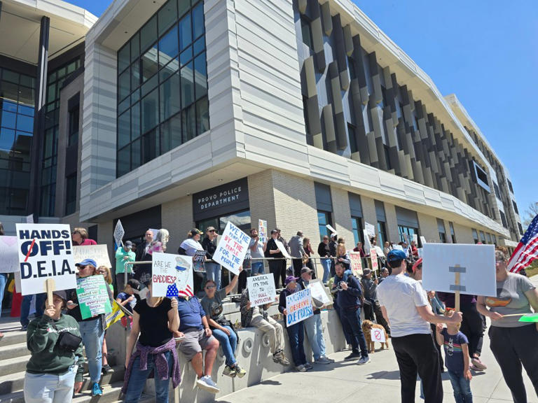 Thousands of Utahns gather for rally, food drive on national day of ...