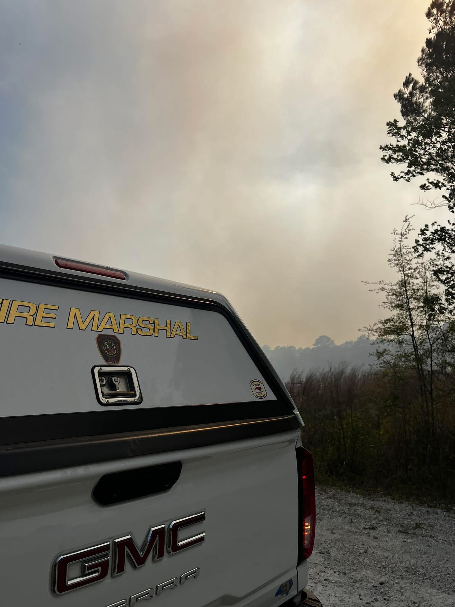 Crews from multiple agencies battling large woods fire in Pender County
