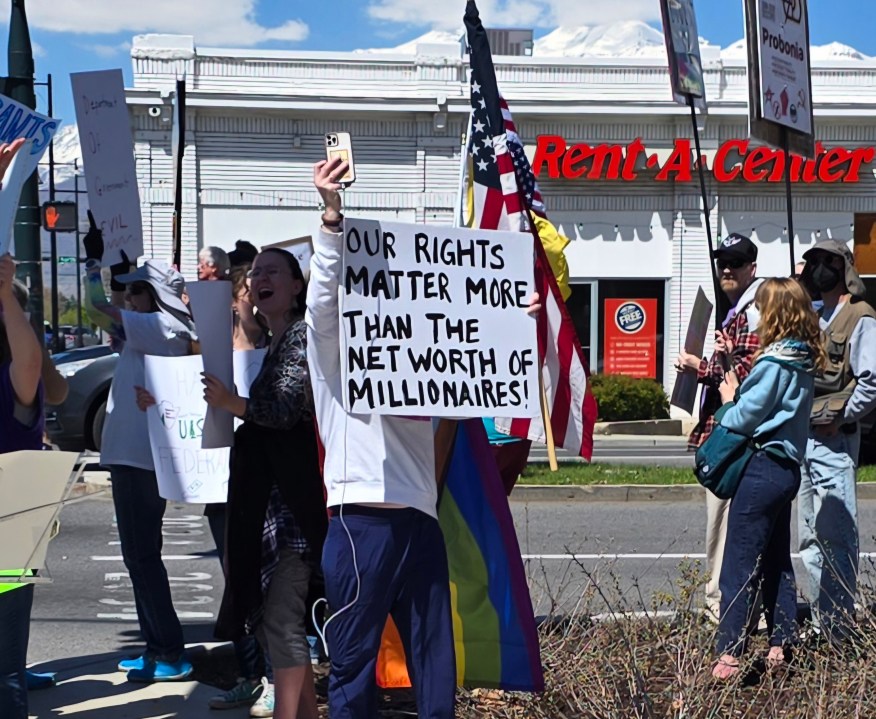 Thousands of Utahns gather for rally, food drive on national day of ...