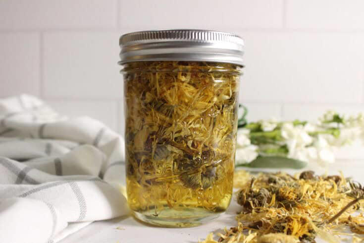 DIY Calendula Infused Oil