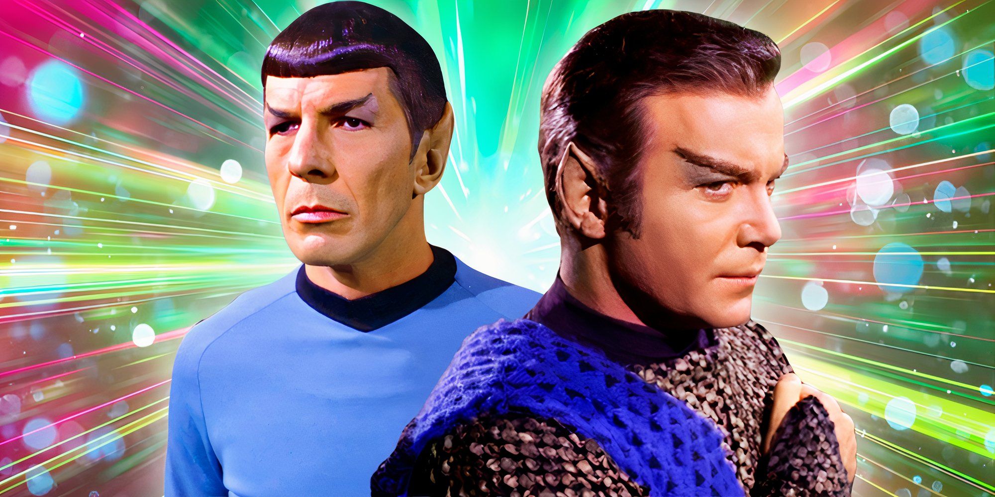 William Shatner's Kirk & Leonard Nimoy's Spock Acting Out Of Character ...