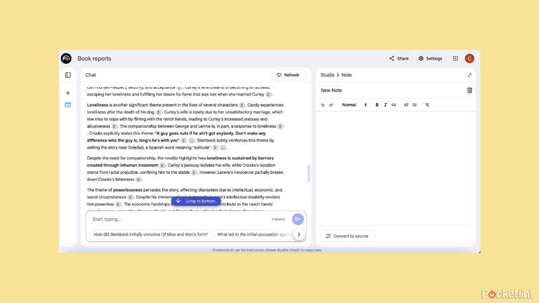 Here's how Google NotebookLM sped up my studying