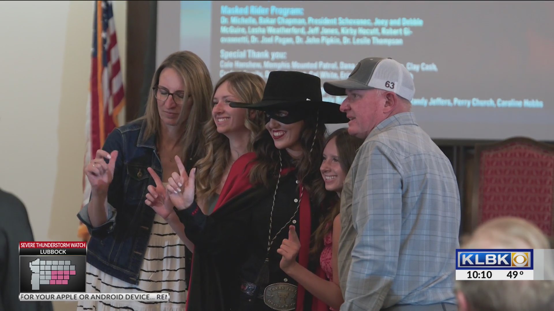 Texas Tech University appoints Rose Rosas as 64th masked rider