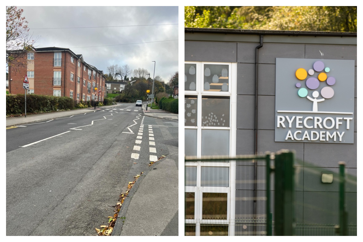 Ryecroft Academy Farnley: Headteacher welcomes new zebra crossing ...