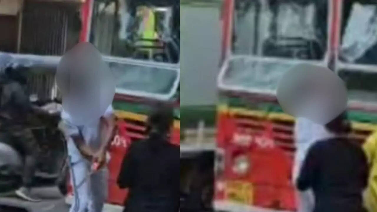 Watch: 16-year-old 'wielding sword' attacks BEST bus driver in Mumbai ...