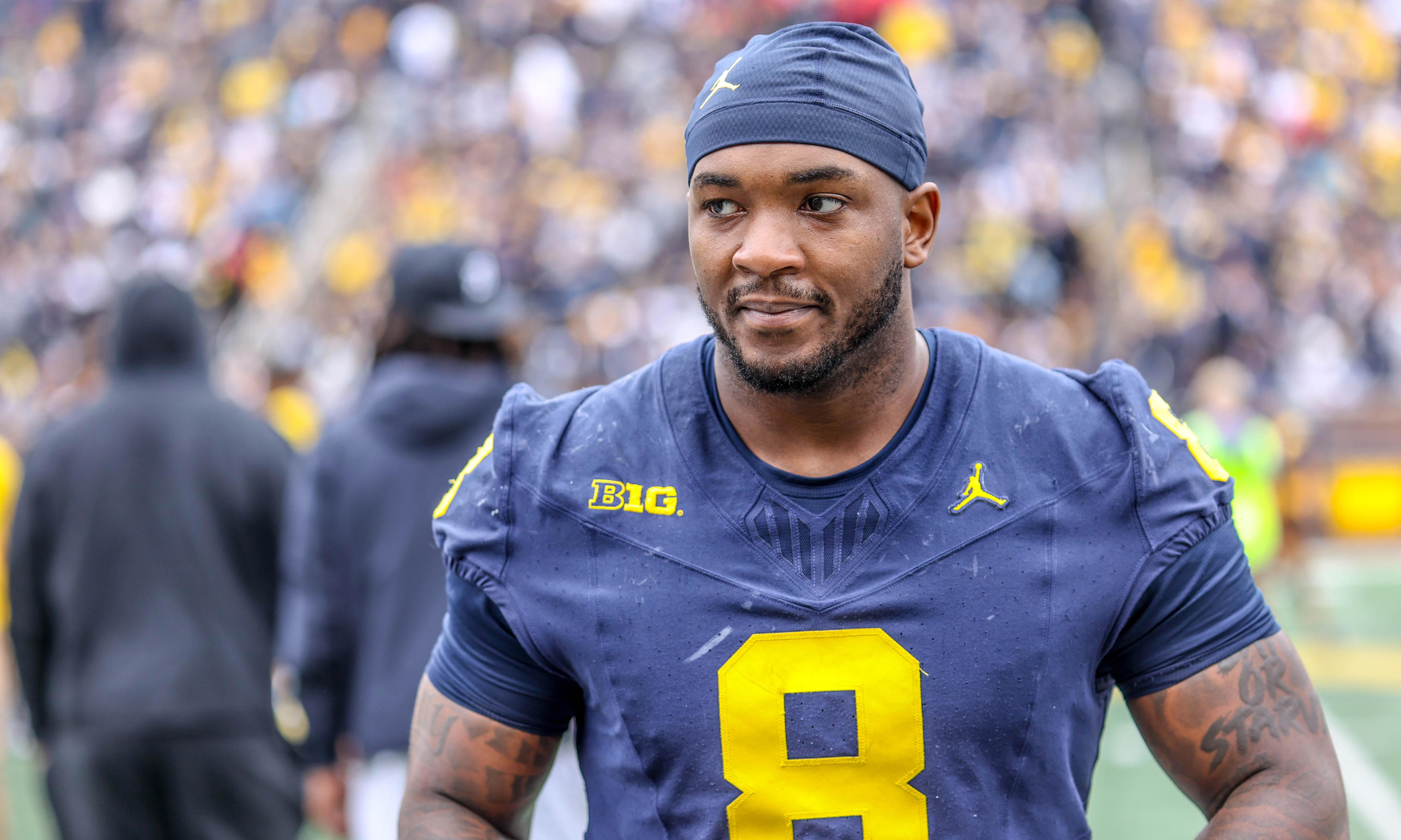 Where Michigan’s Derrick Moore ranks in PFF’s 2026 NFL draft top 50 ...