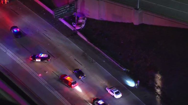 1 dead, 4 hospitalized after violent multi-car crash on 5 Freeway in Anaheim