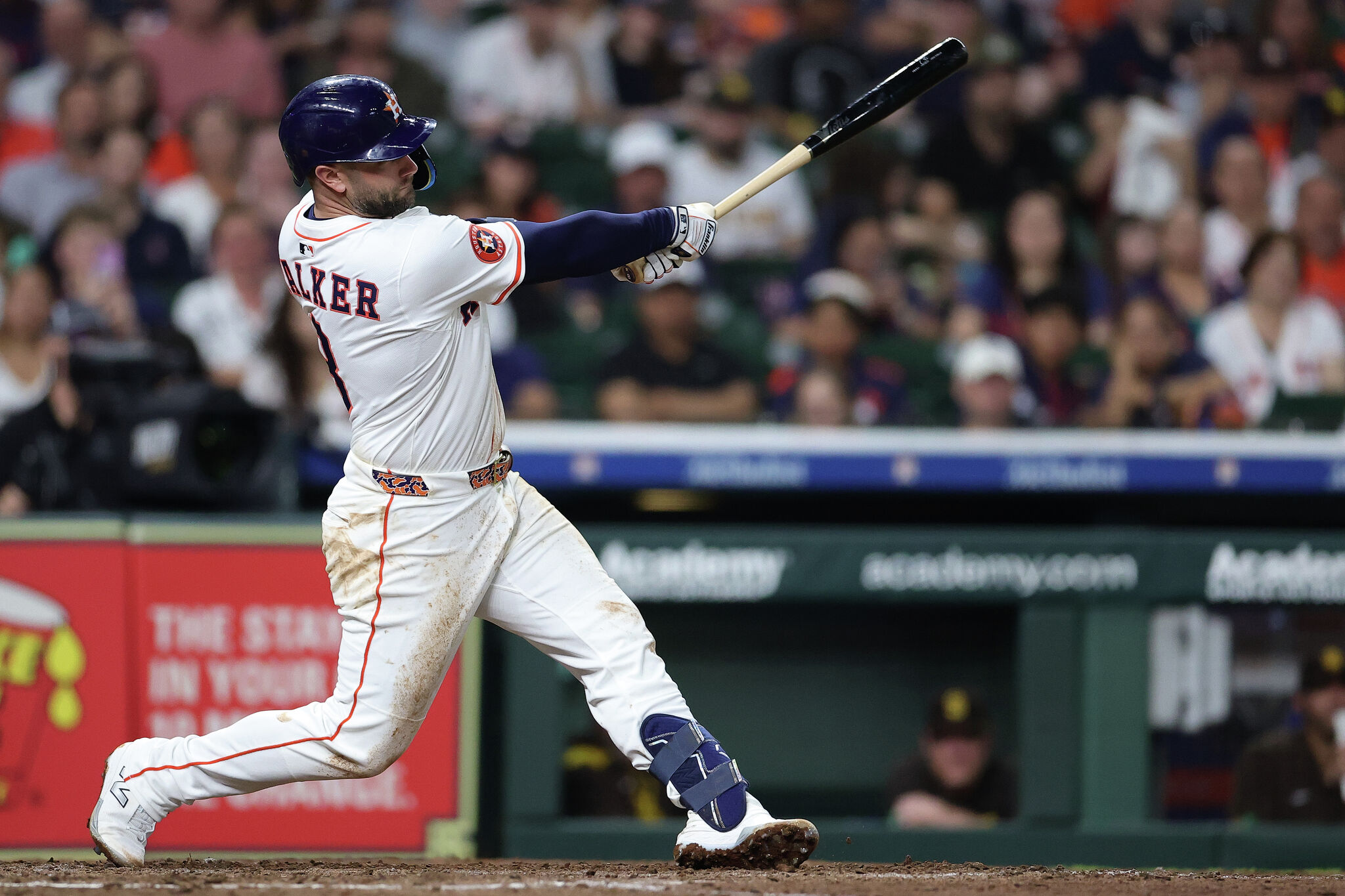 For Houston's Christian Walker, a drop in batting order, a big swing ...