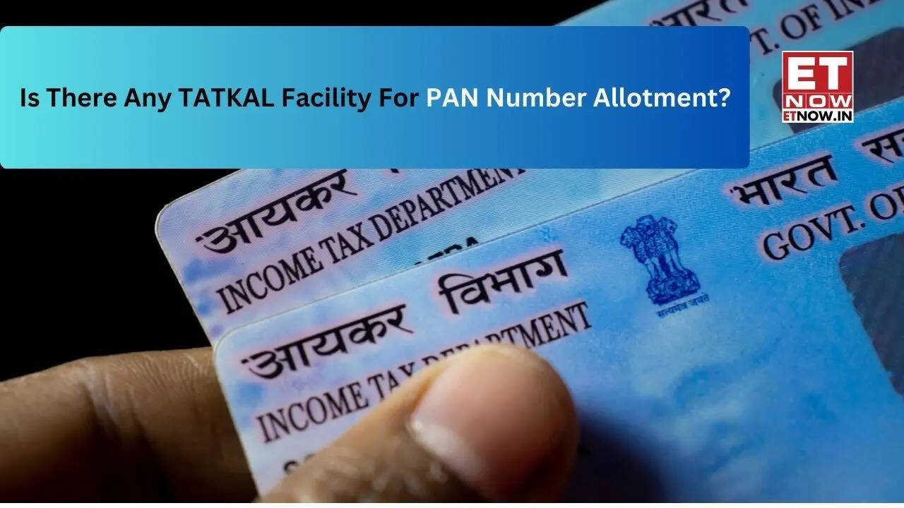 Need PAN card urgently? Is there any TATKAL facility for PAN number ...