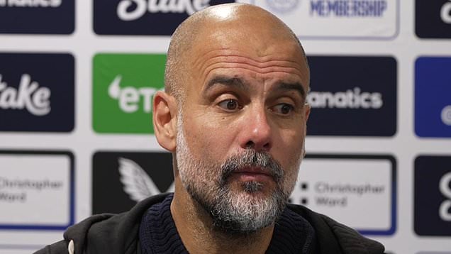Everton 0-2 Man City: Pep Guardiola post-match press conference