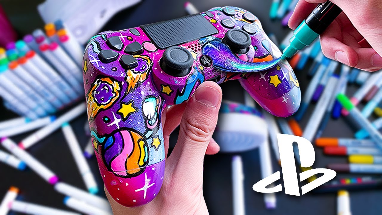I Made a Custom PS5 Controller for ZHC… His Reaction Was Priceless! 🎮🔥 ...