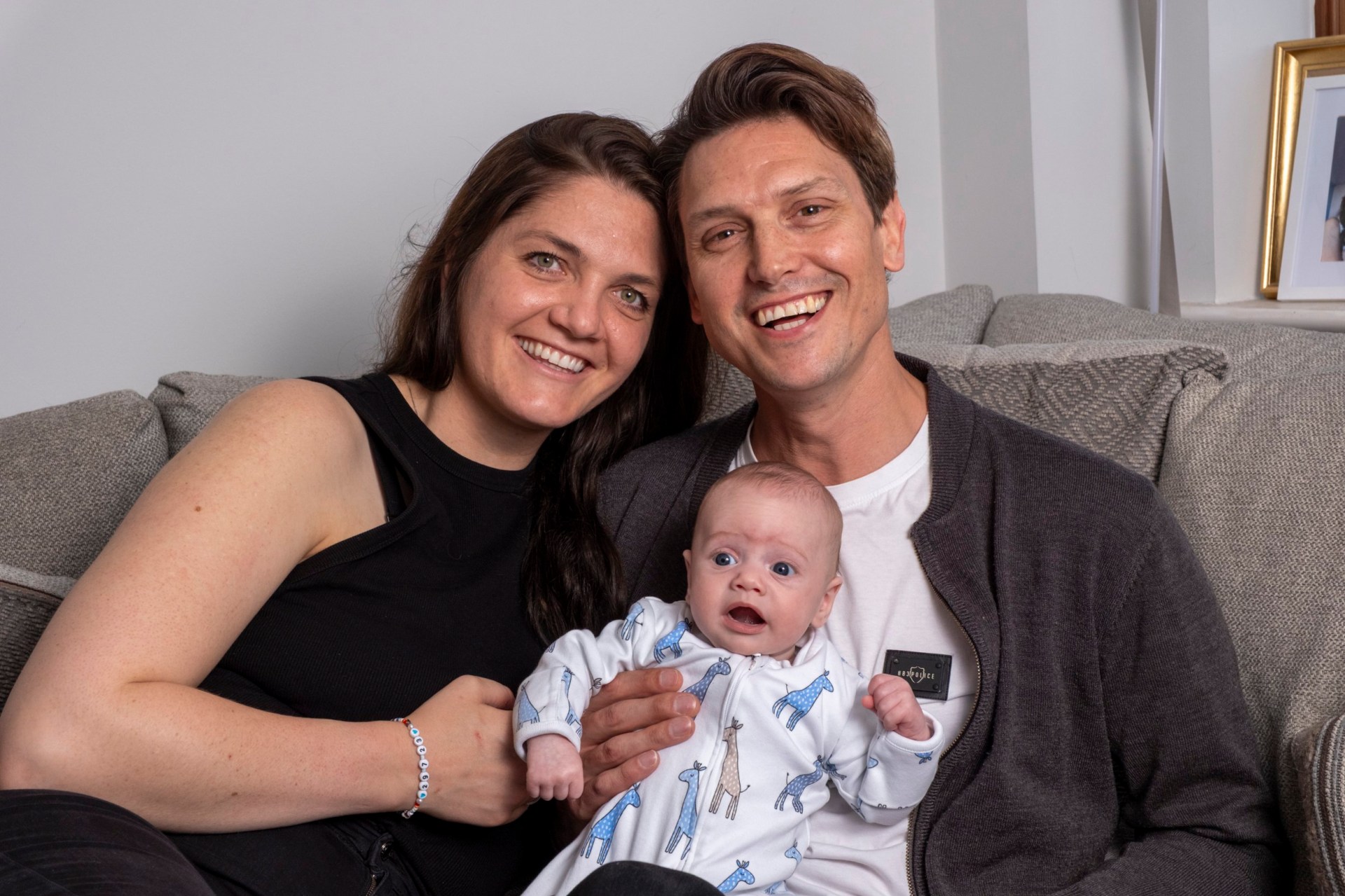 Baby was 'born twice' after extraordinary operation to save mum's life