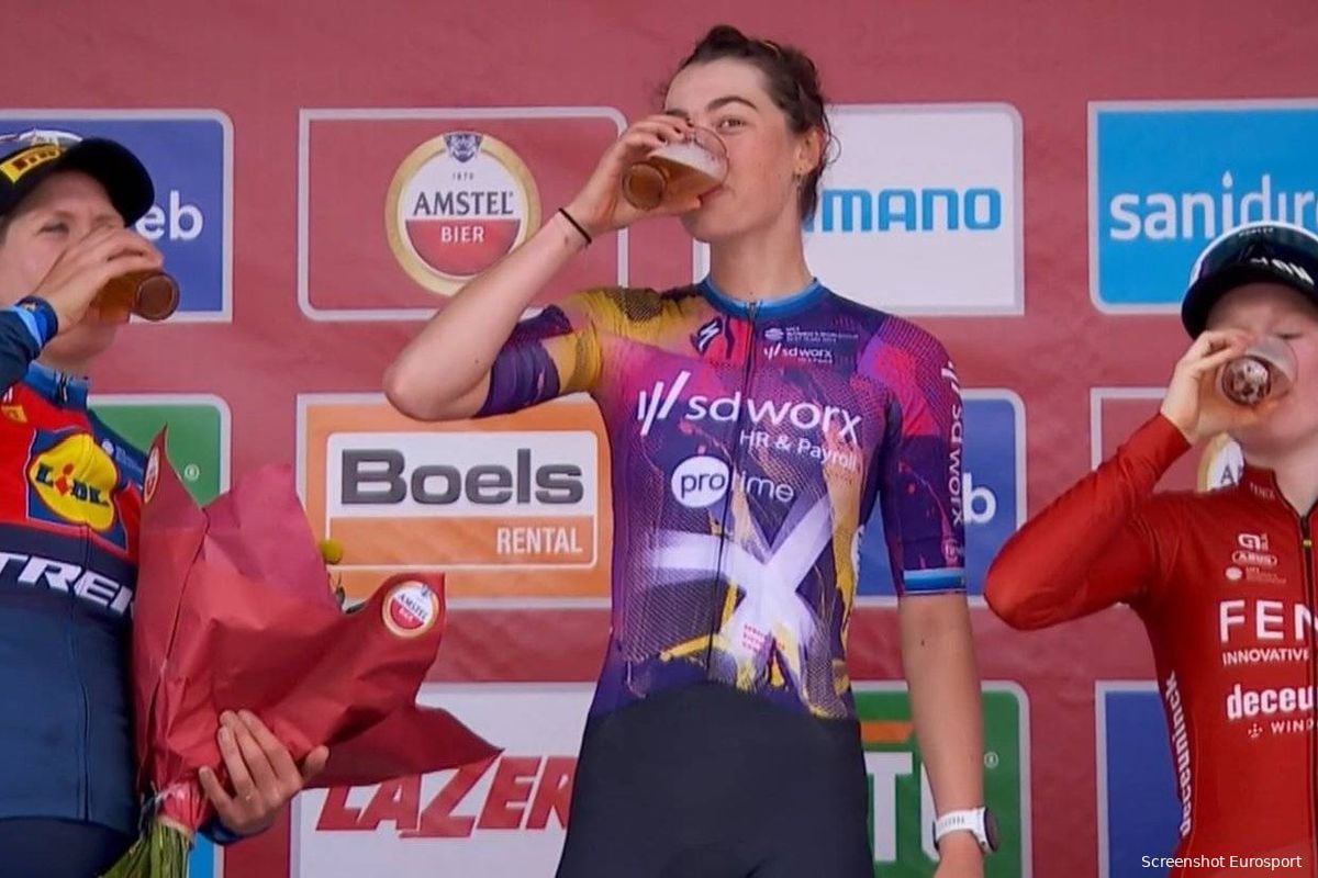 Puck Pieterse en de andere Amstel Gold Race-podiumklanten: normaliter ...