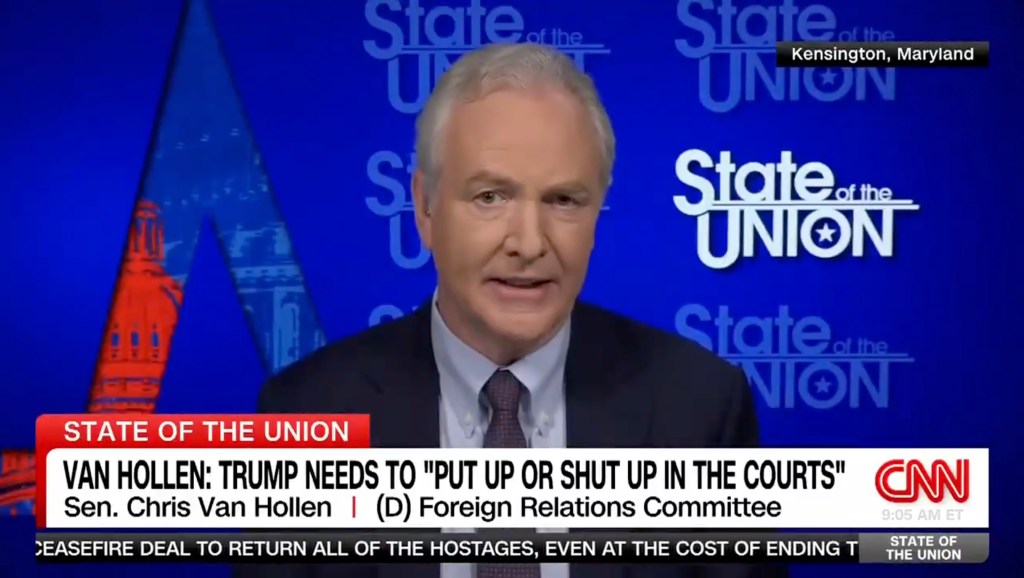 Dem Sen. Chris Van Hollen, who visited deported Kilmar Abrego Garcia in ...