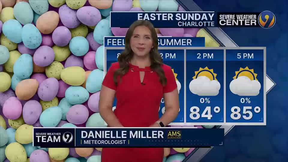 FORECAST: Warm, clear Easter Sunday weather