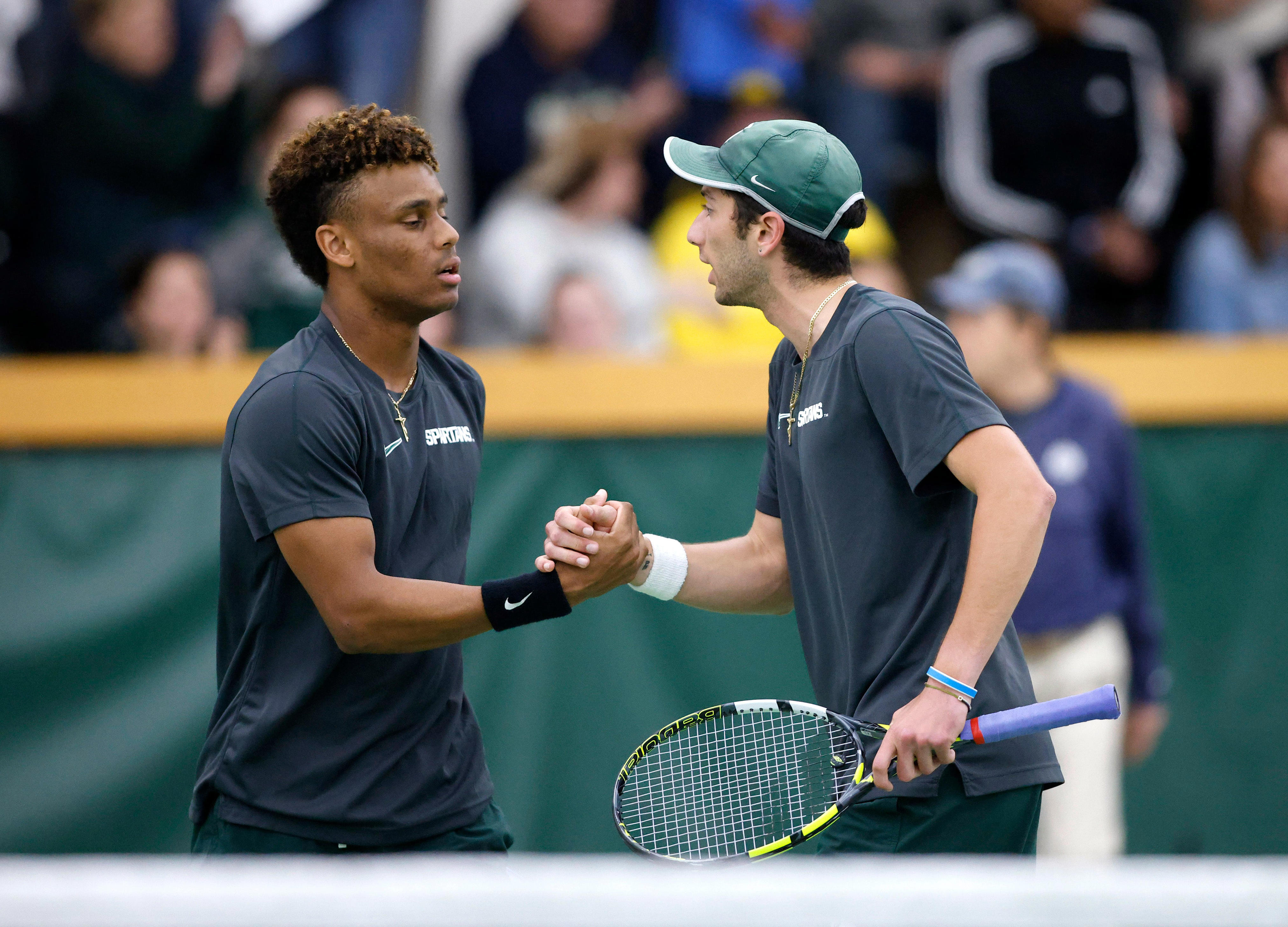 Michigan State men's tennis tops Michigan for first time since 2002-03