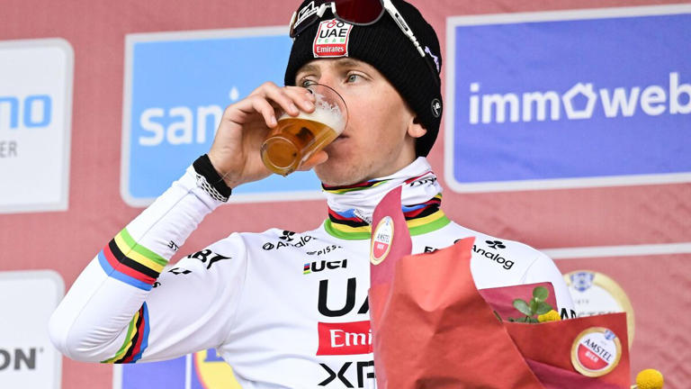 Amstel Gold Race : battu au sprint, Pogacar reste le meilleur descendeur... de bière