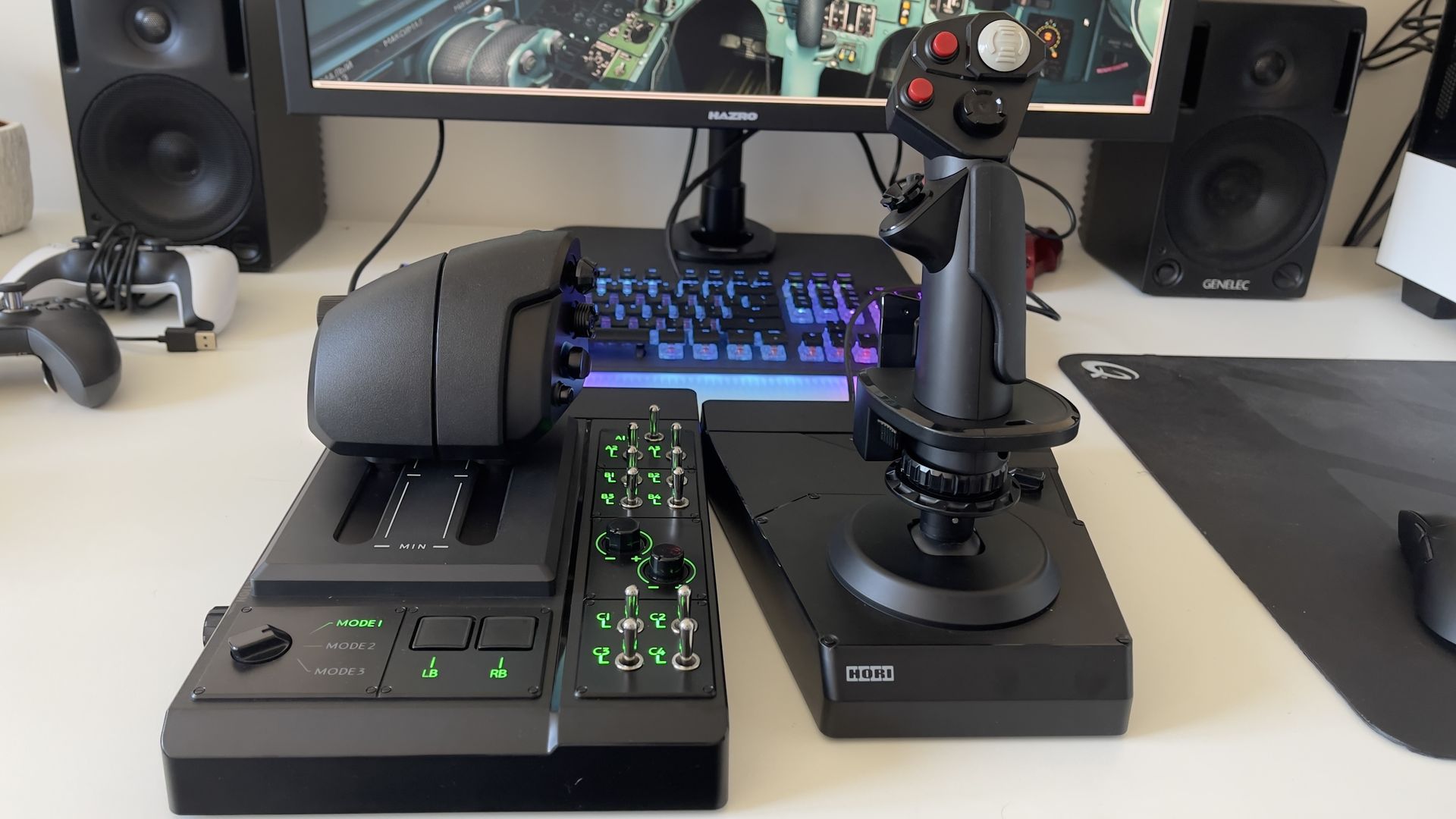 I put in some serious flight time with Hori's HOTAS Flight Stick ...