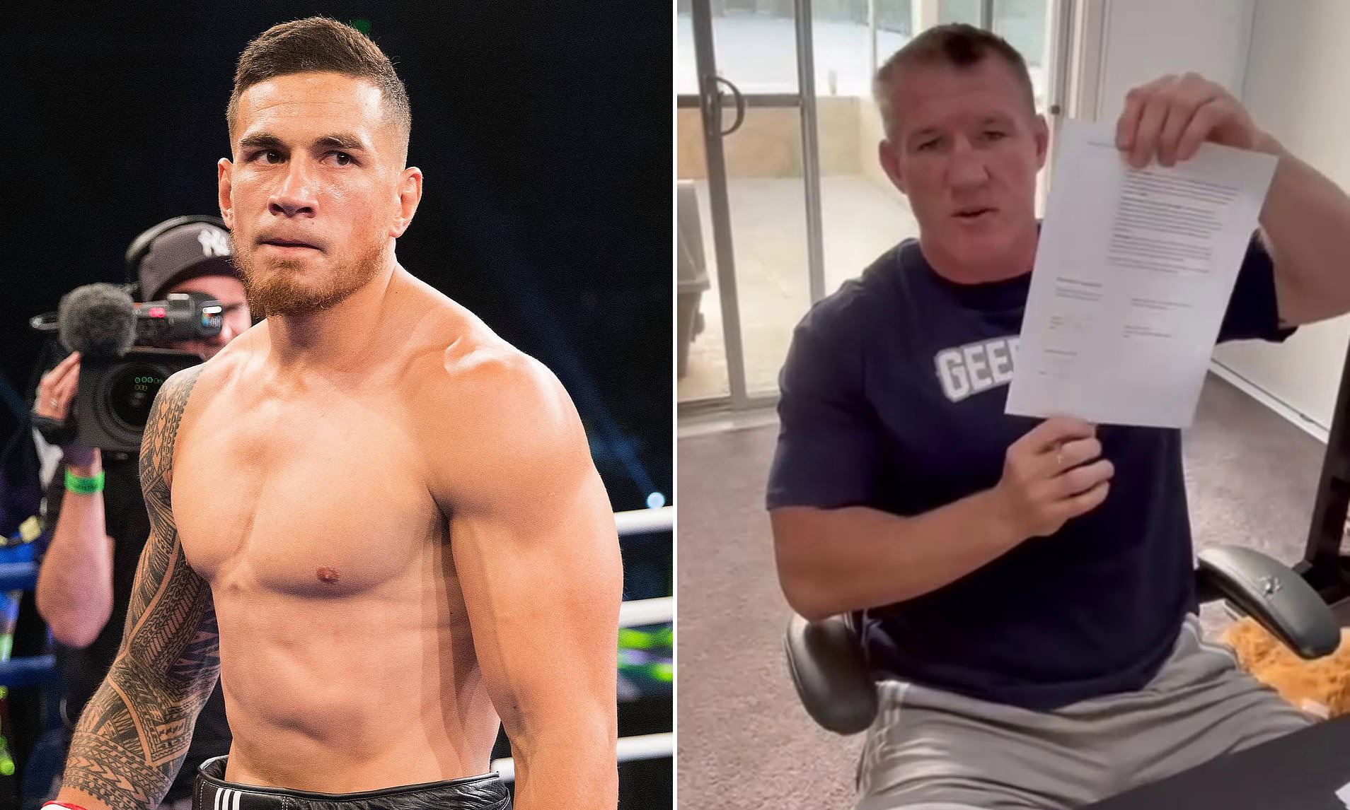 Sonny Bill Williams says Paul Gallen is acting 'suspiciously' over one ...