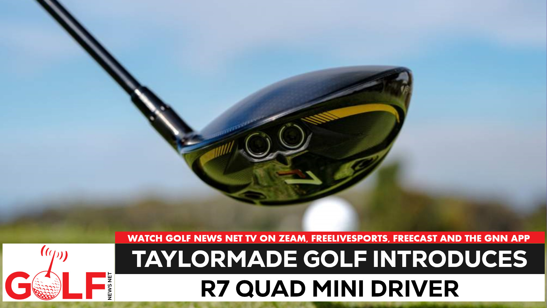 TaylorMade Golf announces R7 Quad mini driver
