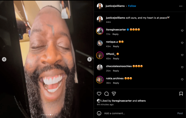 Ballerific Couple: Justice Williams Shares FaceTime With Ex-Boyfriend ...