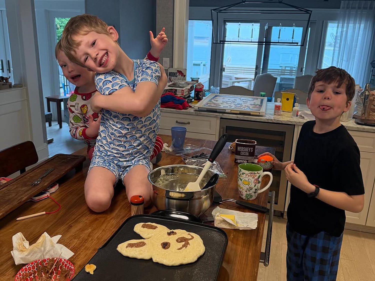 See Dylan Dreyer's Easter Eve 'experiment' that she made for her sons