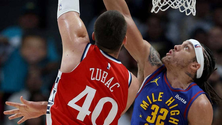 Nuggets edge Clippers in playoff OT thriller