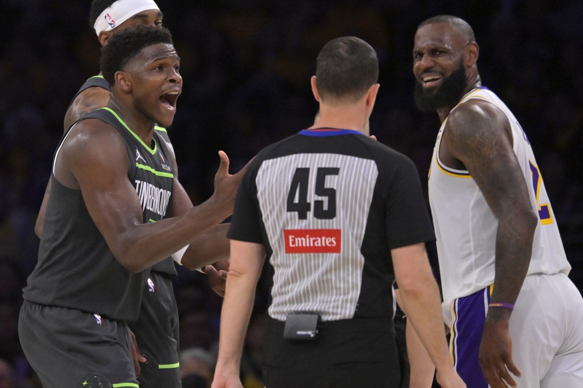 LeBron James Under Fire for Behavior Around Anthony Edwards in Game 3