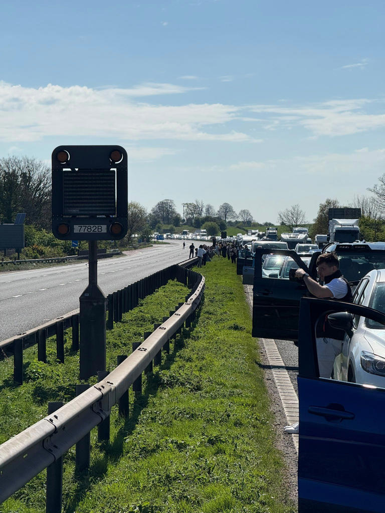 Long delays on M6 after serious crash closes motorway near Lancaster