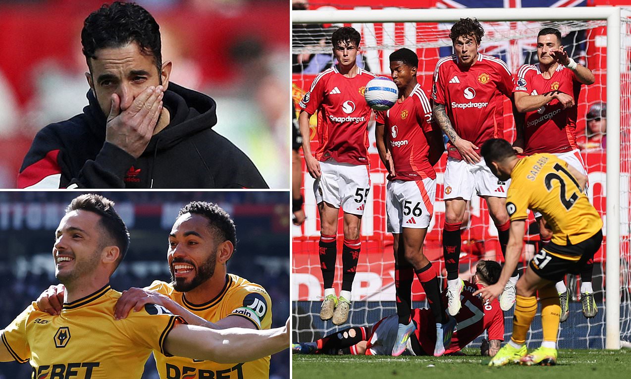 Man United 0-1 Wolves: Wasteful Red Devils slump to another defeat as ...