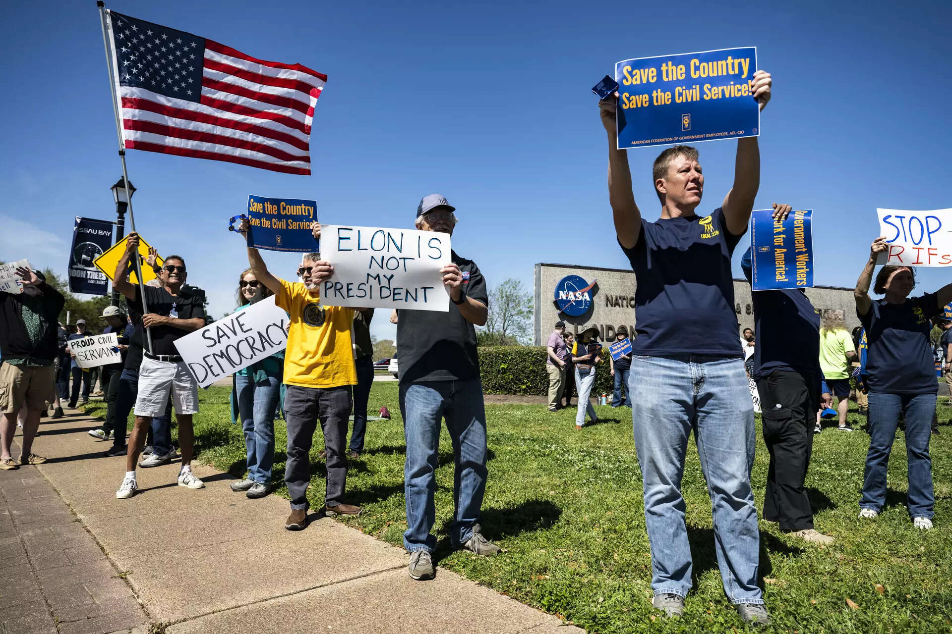 Inside a union's fight against Donald Trump's federal job cuts