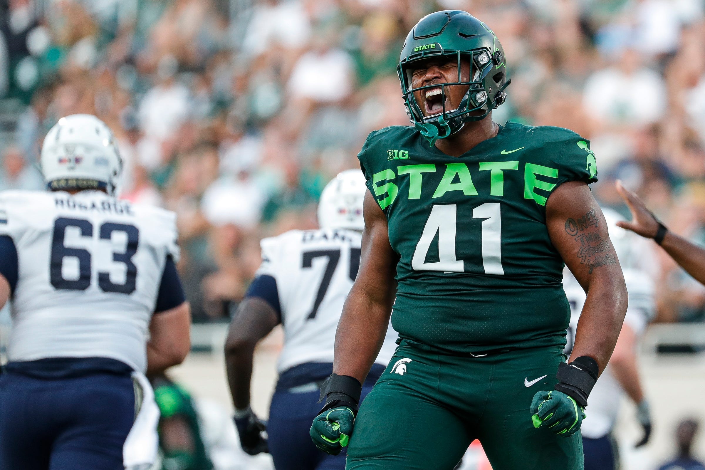 Michigan State football to host 3-star DL Alex Willis for an official ...