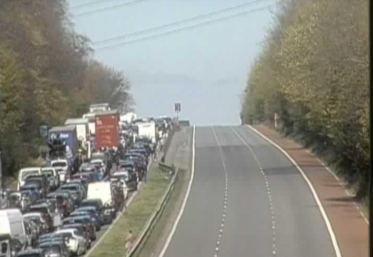 Long delays on M6 after serious crash closes motorway near Lancaster