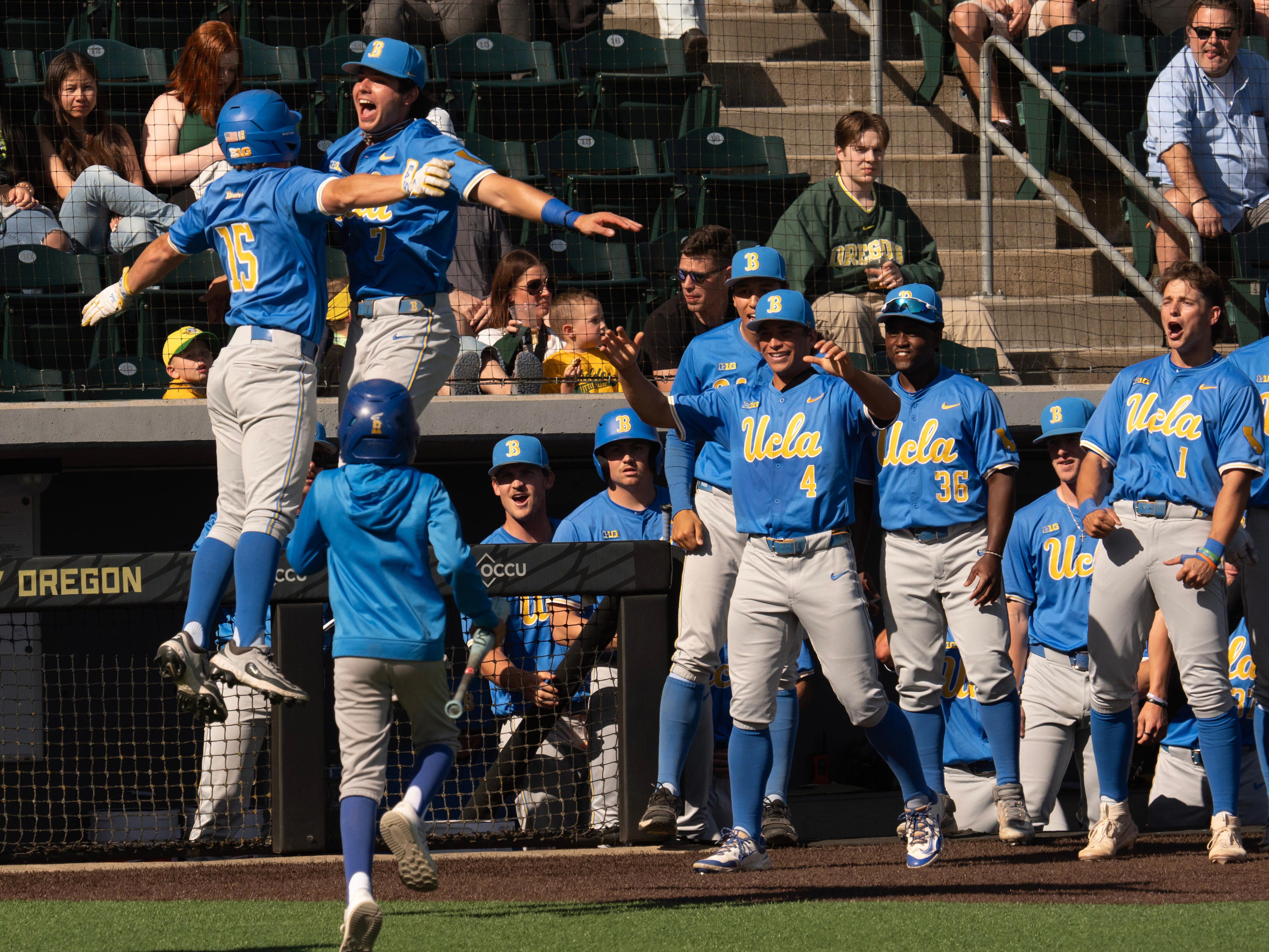 UCLA baseball beats UTSA to clinch first College World Series ...